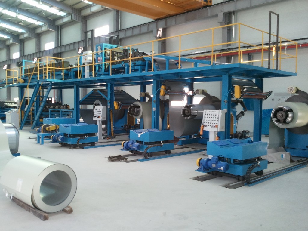 1300mm width Hydraulic steel coil Sheet Metal Decoiler