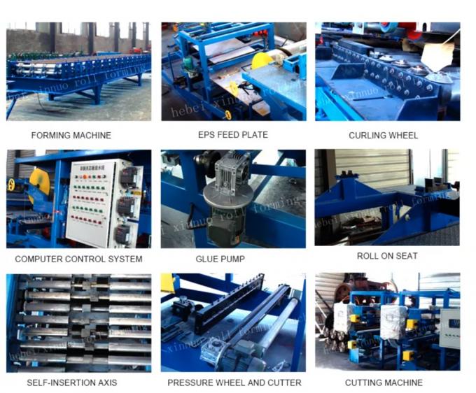 Discontinuous PU Sandwich Panel Line Carbon Steel For Aluminum Roof